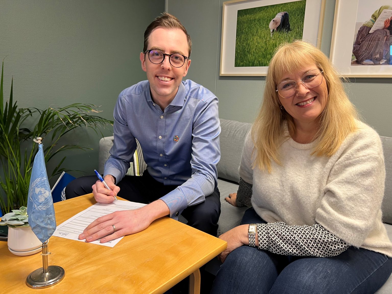 Nicholas Wilkinson blir politisk rådgiver i FN-sambandet - Transit magasin