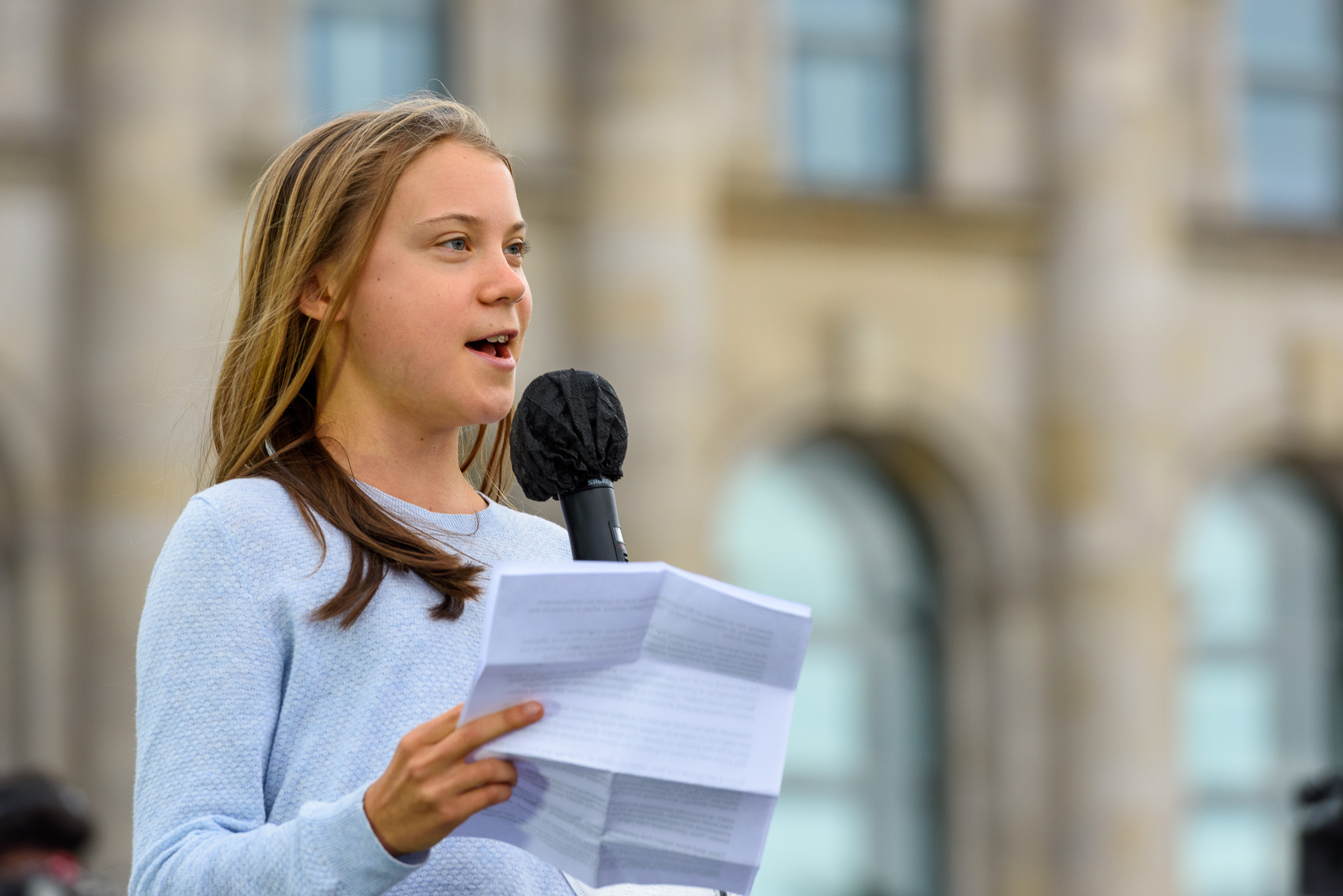 Greta Thunberg kommer til Oslo for å støtte Fosen-demonstrasjonen ...